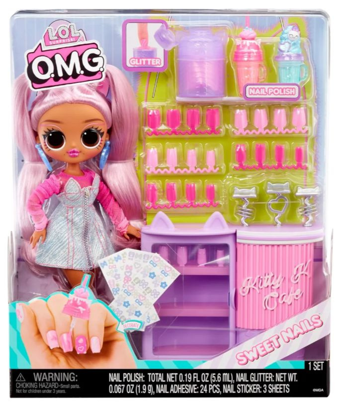 Кукла модельная L.O.L. Surprise! OMG Sweet Nails Cafe 503859 купить на ...