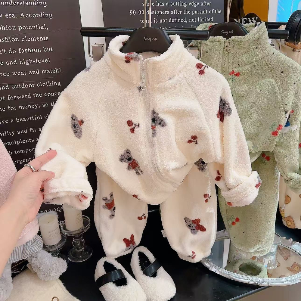 Комплект верхней одежды Девочки, Мальчики MOOCIE Зима, размер 130 Повседневный бежевый купить c ...