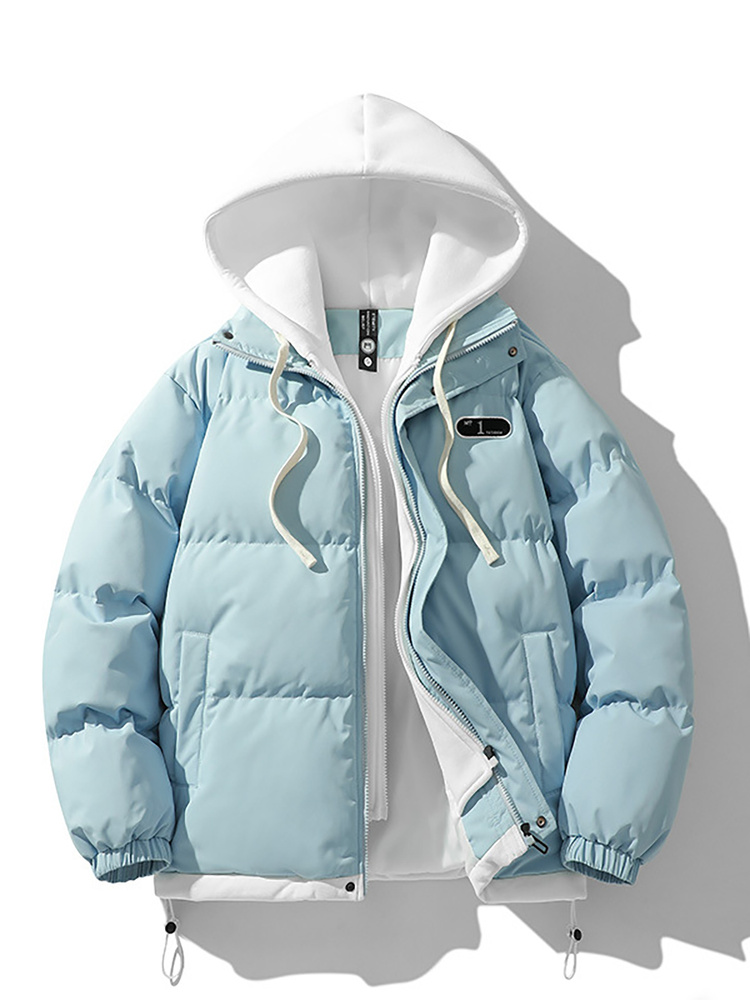 Куртка Женский, Мужской SYJWY Карманы разноцветный пиджачный Полиэфирный шелк, размер 42 Длинный ...