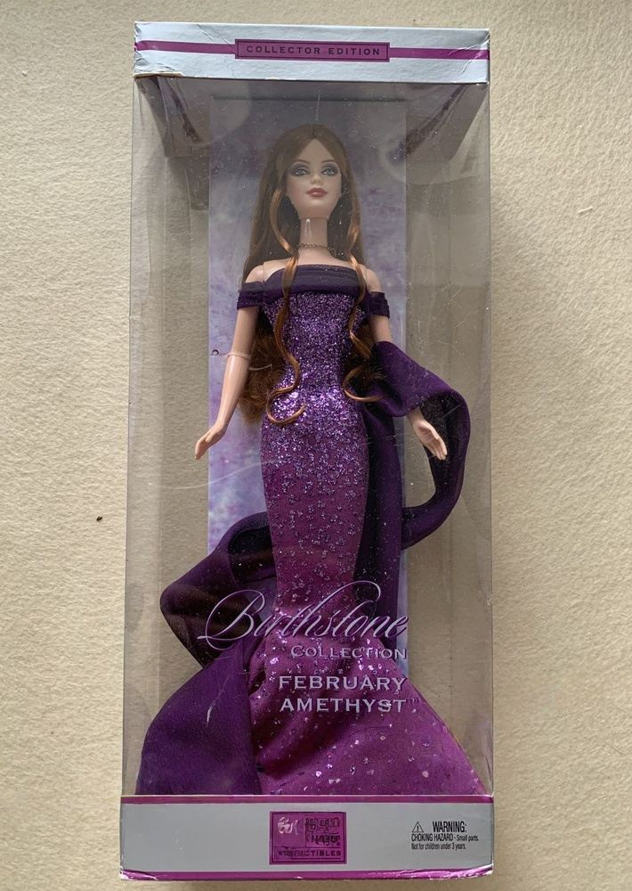 Barbie Birthstone Collection February Amethyst 2002 Камень рождения в ...