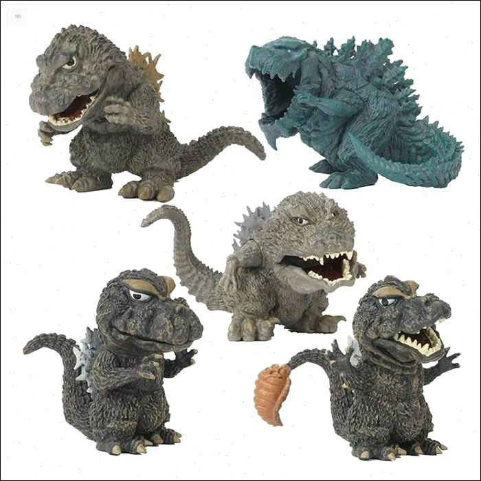 Набор Фигурок Годзилла - Mini-Godzilla (9 см.) 5 шт. купить на OZON по ...