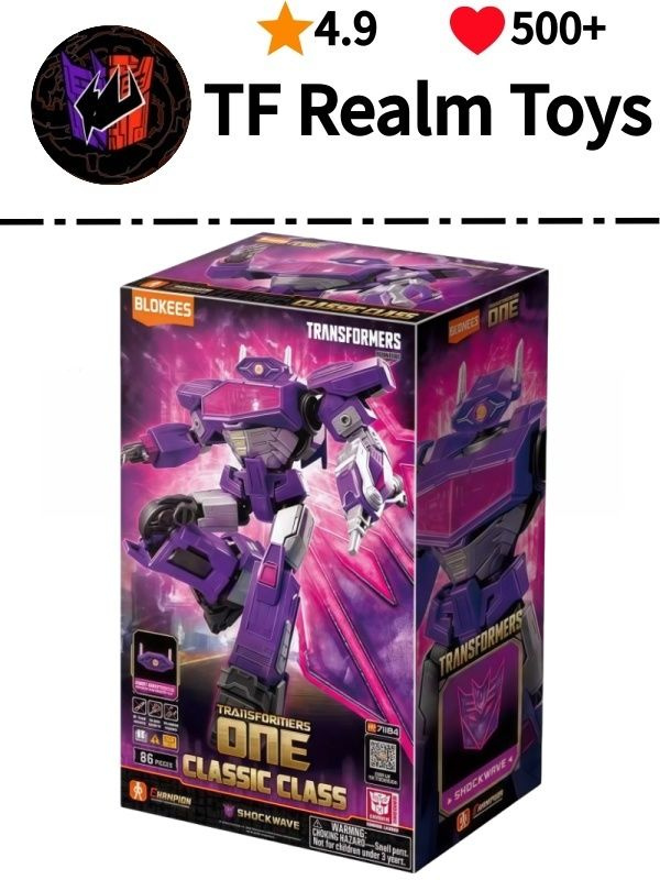 Трансформеры игрушки Shockwave - Classic Class 18 - Transformers One ...