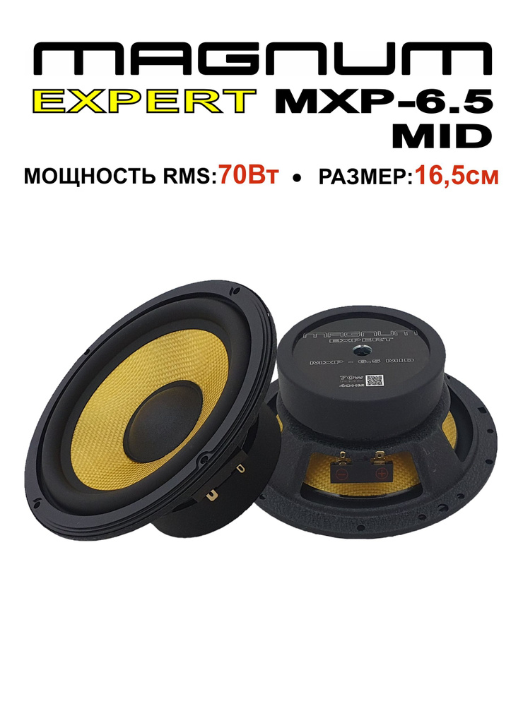 Автомобильная акустика MAGNUM EXPERT MXP-6.5 MID купить на OZON по ...