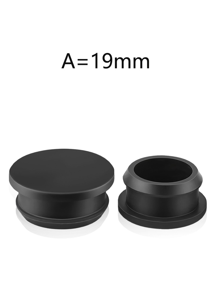 5 шт, Заглушка с защелкиваемым отверстием из силиконовой резины 19 мм купить на OZON по низкой ...