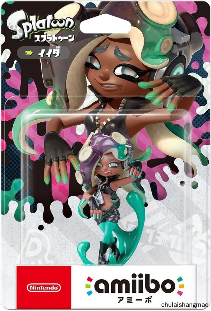 amiibo фигурка Nintendo Marina Марина Splatoon Коллекция купить на OZON ...
