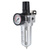 Compressed Air Filter Regulator Combo Pressure - Gauge Комплект Water ...