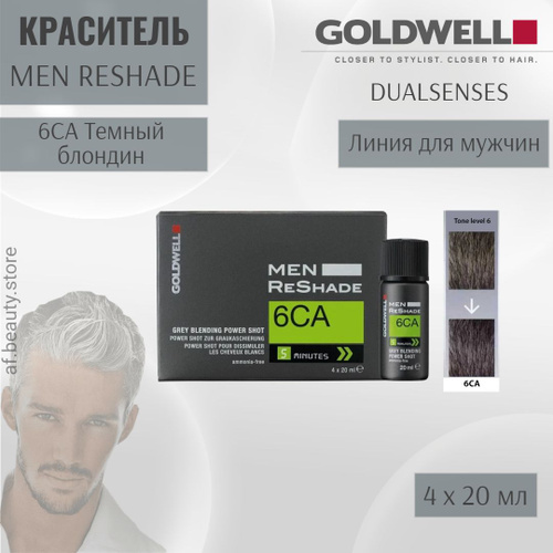 7 отзыв на Goldwell Men ReShade 6CA Темный блондин - Экспресс-корректор ...