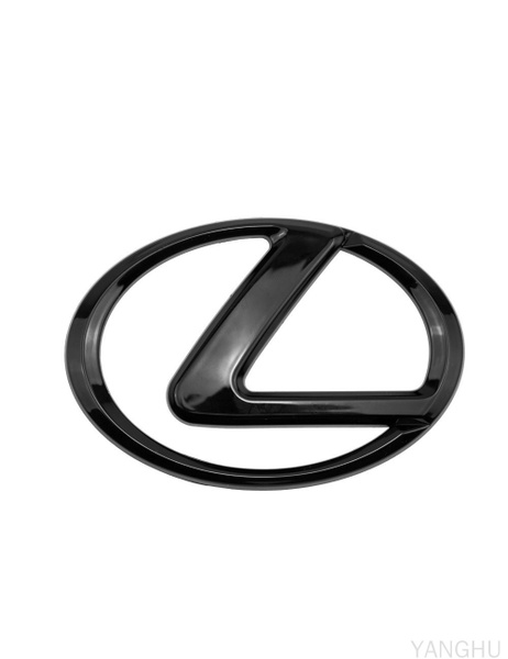 Эмблема на багажник для Lexus черный глянец 120х83 мм. купить на OZON ...