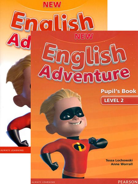 New English Adventure. Level 2. Pupil's Book + Activity Book ...