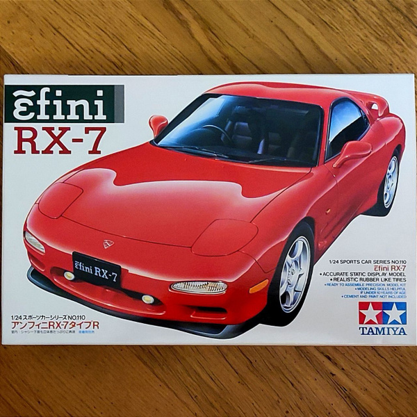 Сборная модель. Японский автомобиль Infini RX-7 (Mazda), Tamiya TM ...