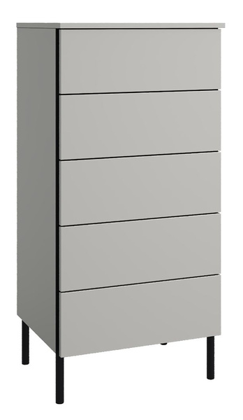 Комод Владимирская мебельная фабрика Взрослая 615, 54x45x112.1 см, 5 ящ ...