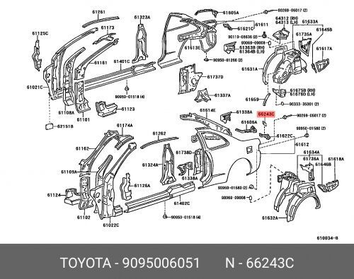Фиксатор автомобильный Toyota, 1 шт. купить c доставкой на OZON по ...