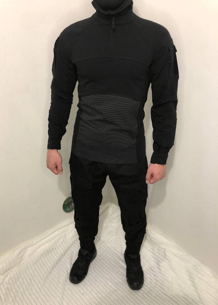Костюм тактический ESDY, размер 48, 50 (L/48-50 175-182), Лето, цвет черный купить c доставкой ...