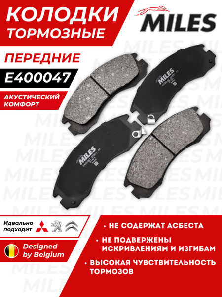 Тормозные Колодки Митсубиси Аутлендер 3 2 Передние Паджеро 1 2 3 ...