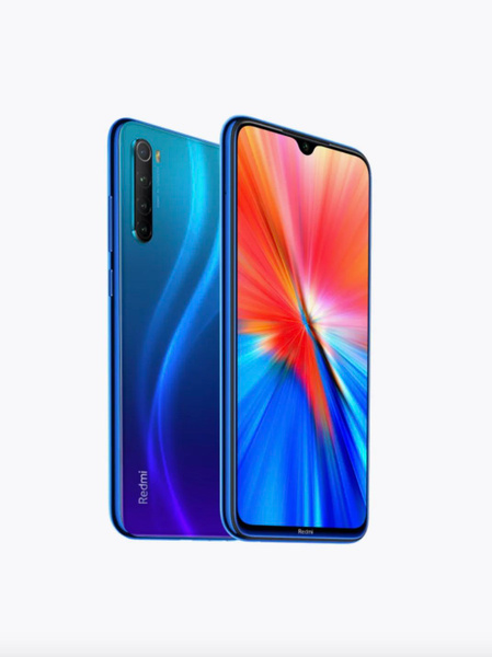 Смартфон Redmi Note 8 128 ГБ 6 ГБ Синий 6.53 IPS Смартфон Redmi Note 8 ...