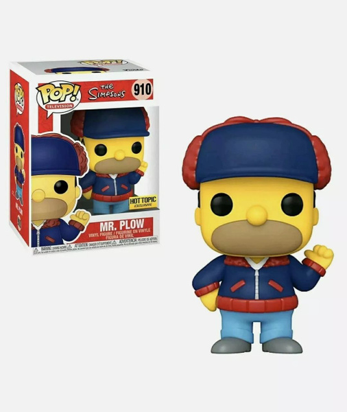 Фигурки Funko Pop! Simpsons: Homer Mr. Plow (Стикер Hot Topic (Фанко ...