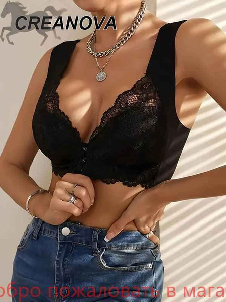 Бюстгальтер Женский, размер 95C, 95D черный, белый Breathable Китай Крючки купить c доставкой на ...