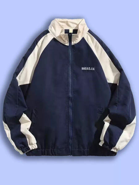 Олимпийка Мужской Pull&Bear синий Другое, Молния, размер 46 Длинный Однотонный, Другое Китай ...