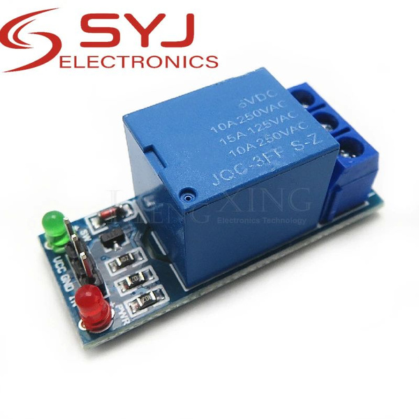 1шт 1-way relay module 5V low level trigger relay expansion board Чип ...