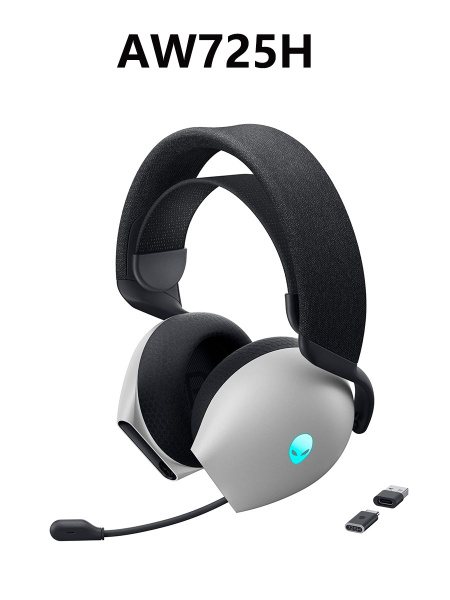 Полноразмерные Полноразмерные Alienware AW725H Проводное + беспроводное ...
