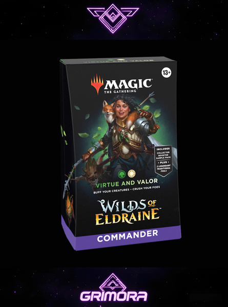 MTG: Wilds of Eldraine - Virtue And Valor (Английский) купить на OZON ...