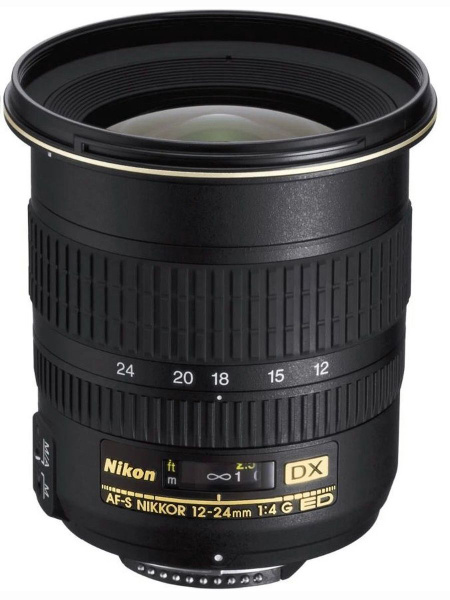 Объектив Nikon 12-24mm f/4G ED-IF AF-S DX Zoom-Nikkor, черный купить на ...