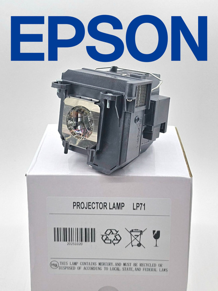 EPSON ELPLP71 лампа с модулем для проектора купить на OZON по низкой ...