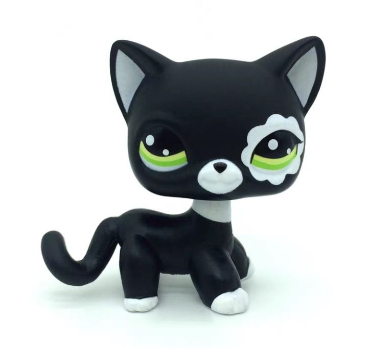 Игровой набор с куклой, Littlest Pet Shop #2249 Короткие волосы Black ...