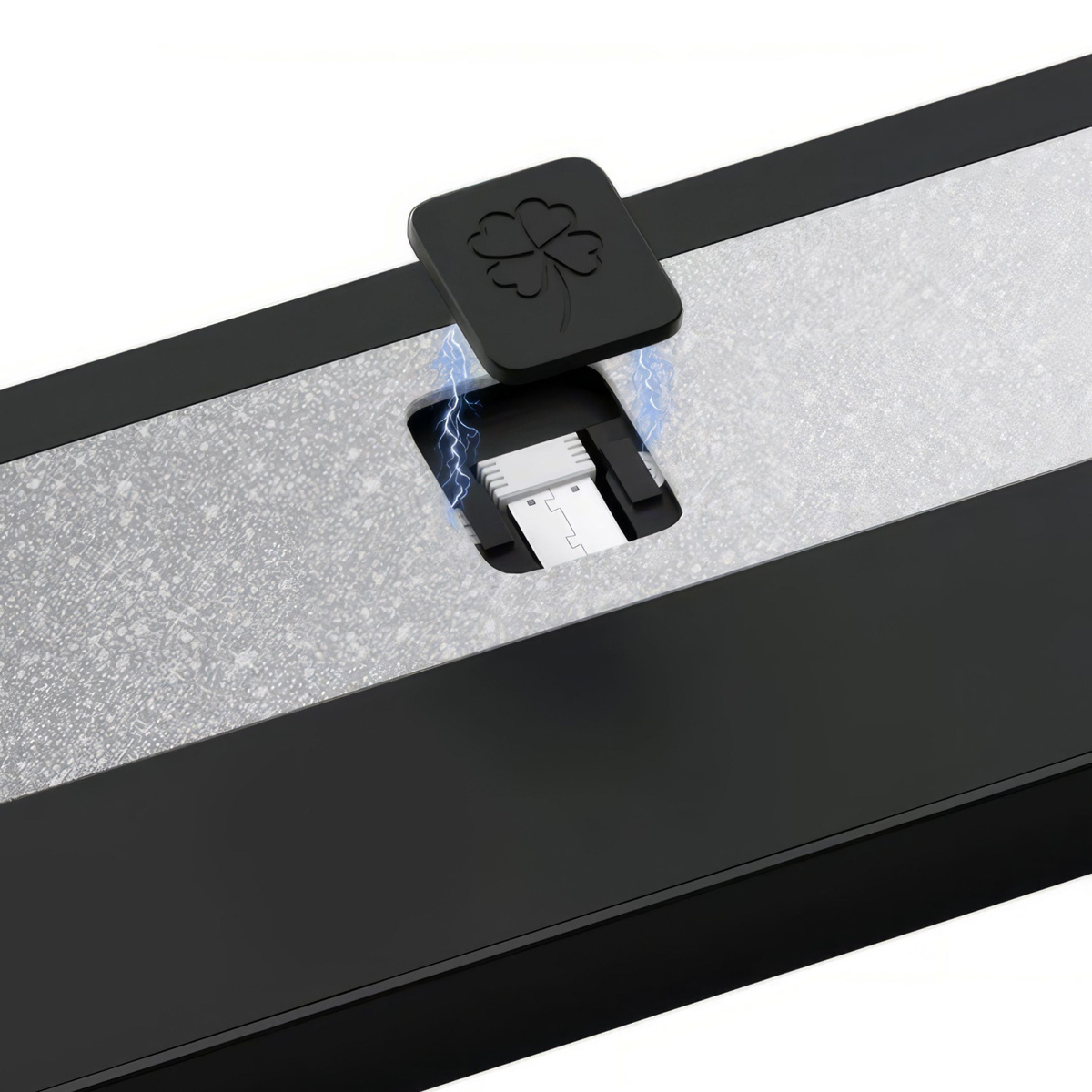 База для игровой механической клавиатуры Lucky65 V2 (Milky White ...