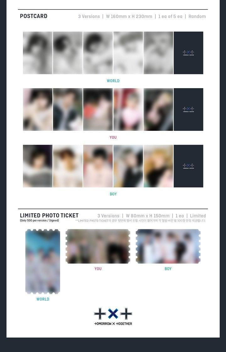 Альбом TXT - The Chaos Chapter : Freeze 4th Mini Album RANDOM Version ...