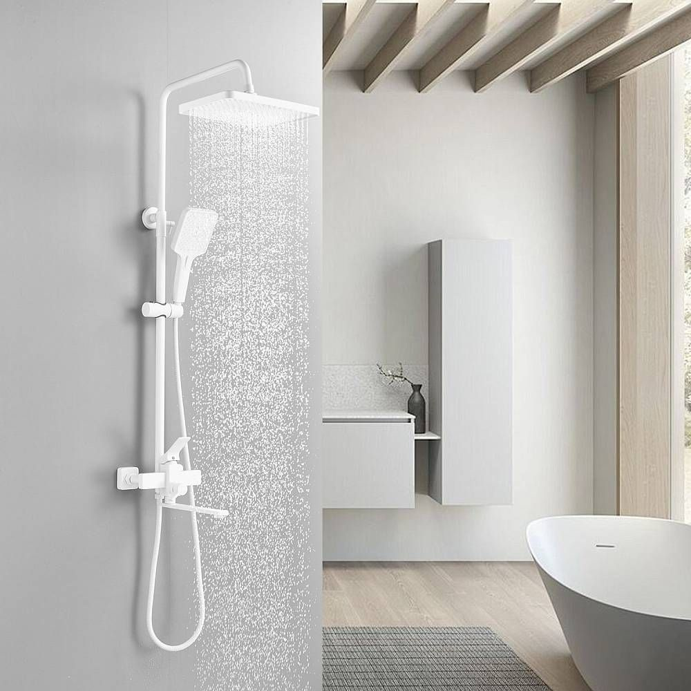 SHEVANIK Душевой комплект белый купить на OZON по низкой цене (3095094783)