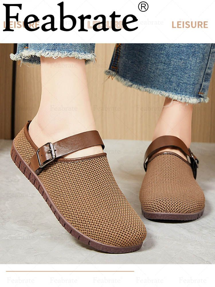 Сабо Женский Feabrate Софт, размер 38 Закрытый нос, Легкая модель Без каблука купить c доставкой ...