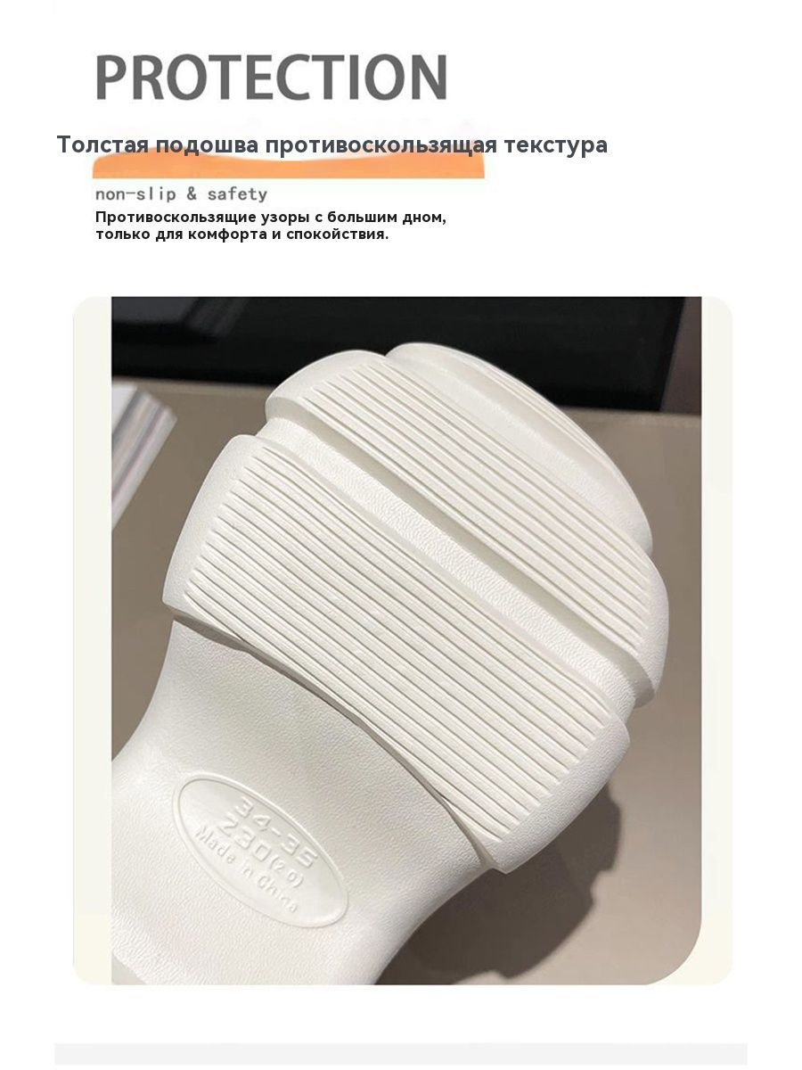 Сабо Женский SYJWY Полимерный материал, размер 38, 39 Закрытый нос, Легкая модель Без каблука ...