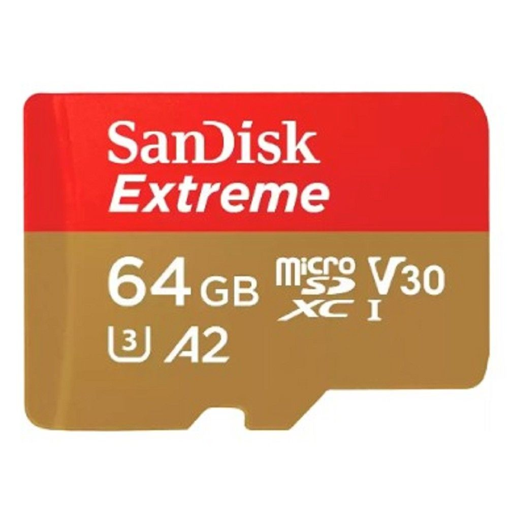 Карта памяти MicroSD 64Gb Sandisk Extreme (SDSQXAH-064G-GN6MN) купить ...