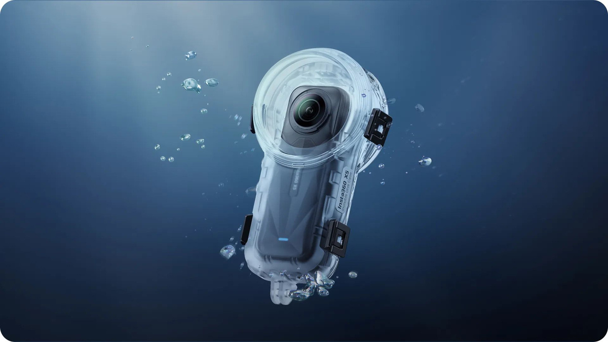 ОРИГИНАЛ Insta360 X5 Invisible Dive Case - невидимый подводный бокс для ...