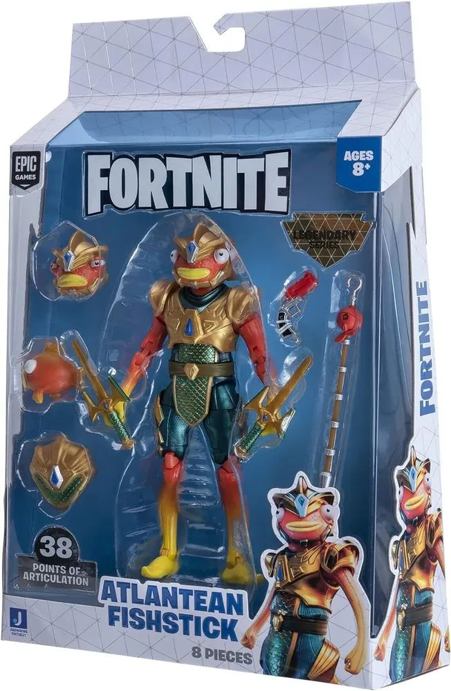 Fortnite - Фигурка LS Atlantean Fishstick - Карась с аксессуарами ...