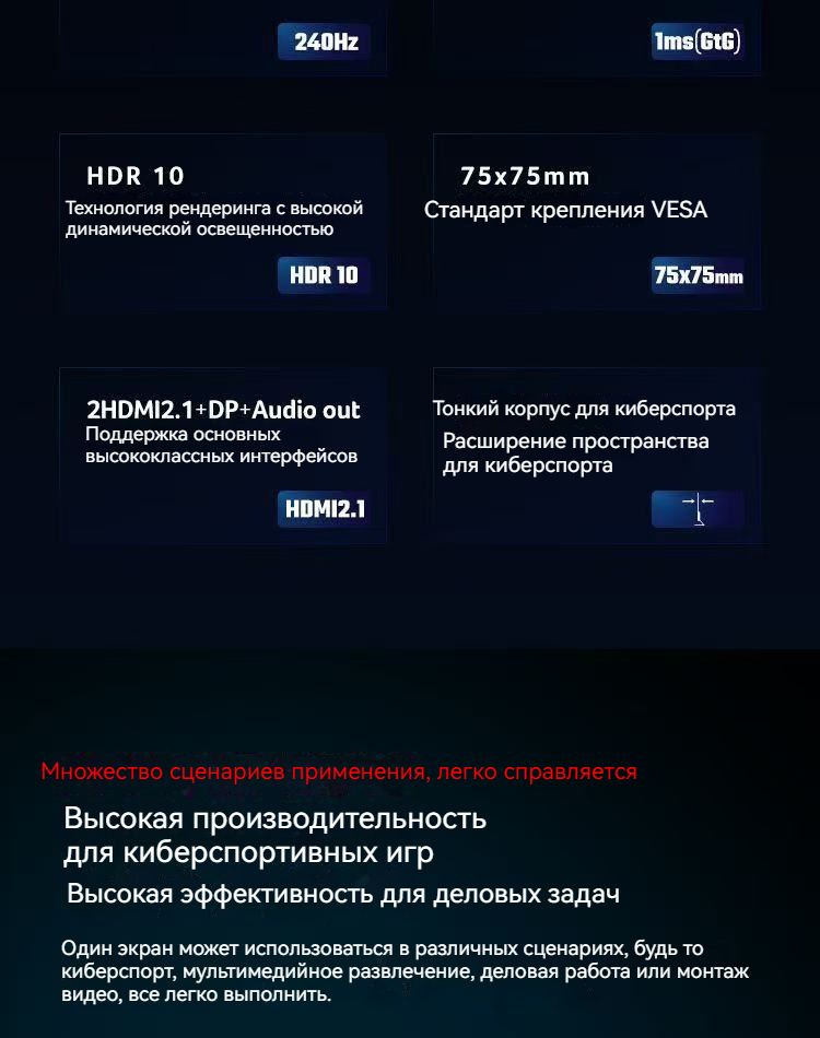 Acer 27" Монитор Игровой дисплей MG270 W3, 27 дюймов, FastIPS 240Hz 1ms, черный купить на OZON ...