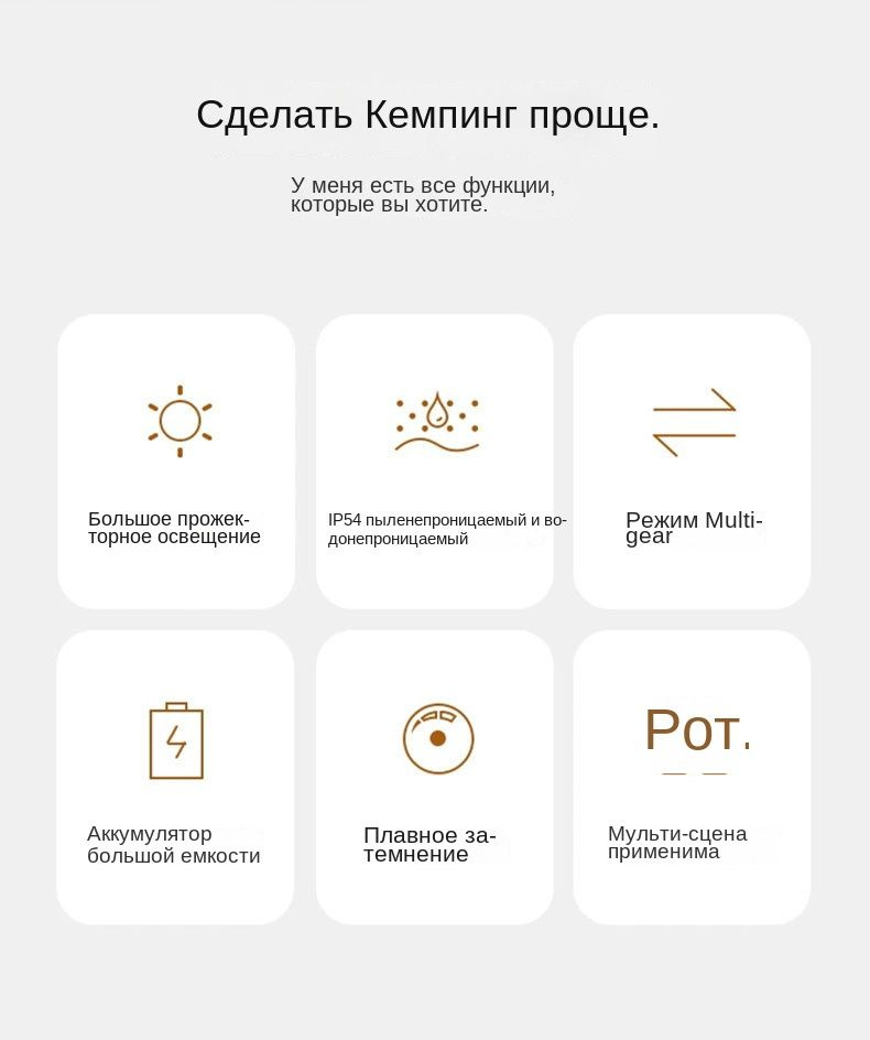 LISM Кемпинговый фонарь купить на OZON по низкой цене (2872030243)