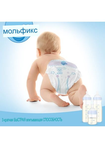 Детские подгузники Molfix Premium № 2 Mini 140s купить на OZON по ...