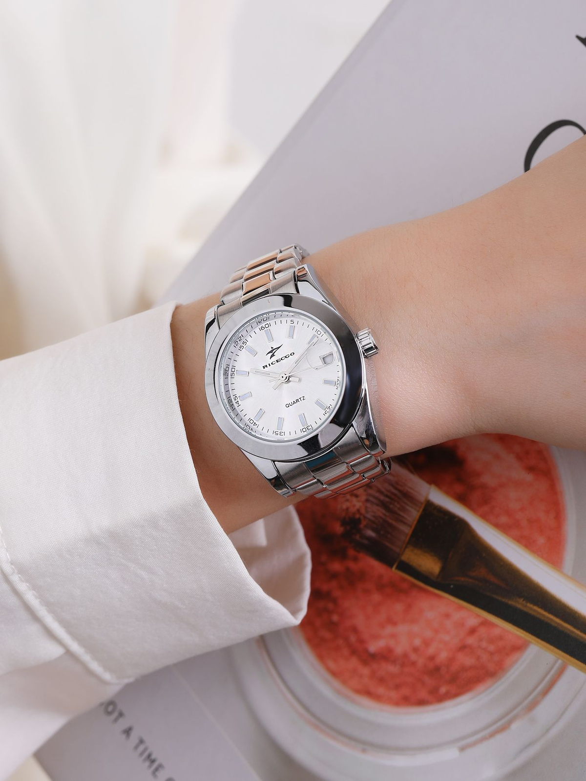 RICECGO Часы наручные Кварцевые купить на OZON по низкой цене (3048342745)