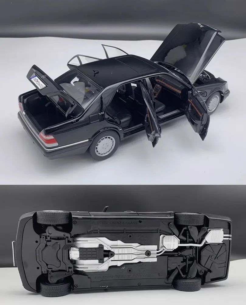 Масштабная модель автомобиля Mercedes-Benz S600 W140 1990 г купить на ...