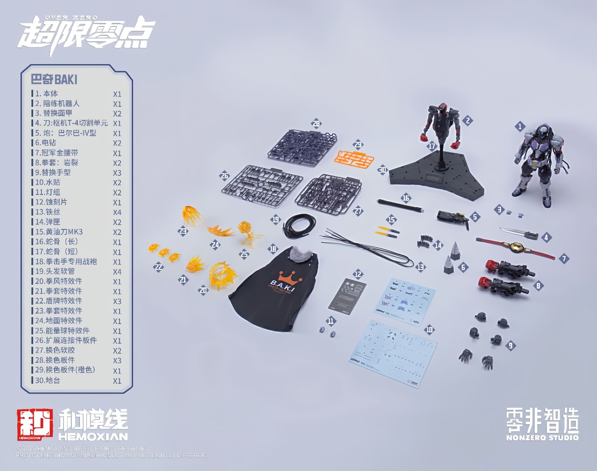 HEMOXIAN Gundam BAKI 1/10 Сборная модель купить на OZON по низкой цене ...