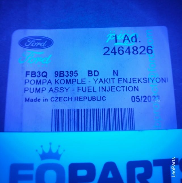 Насос топливный оригинал ТНВД 2464828, 1841726 Ford Transit - 2.2 FWD ...