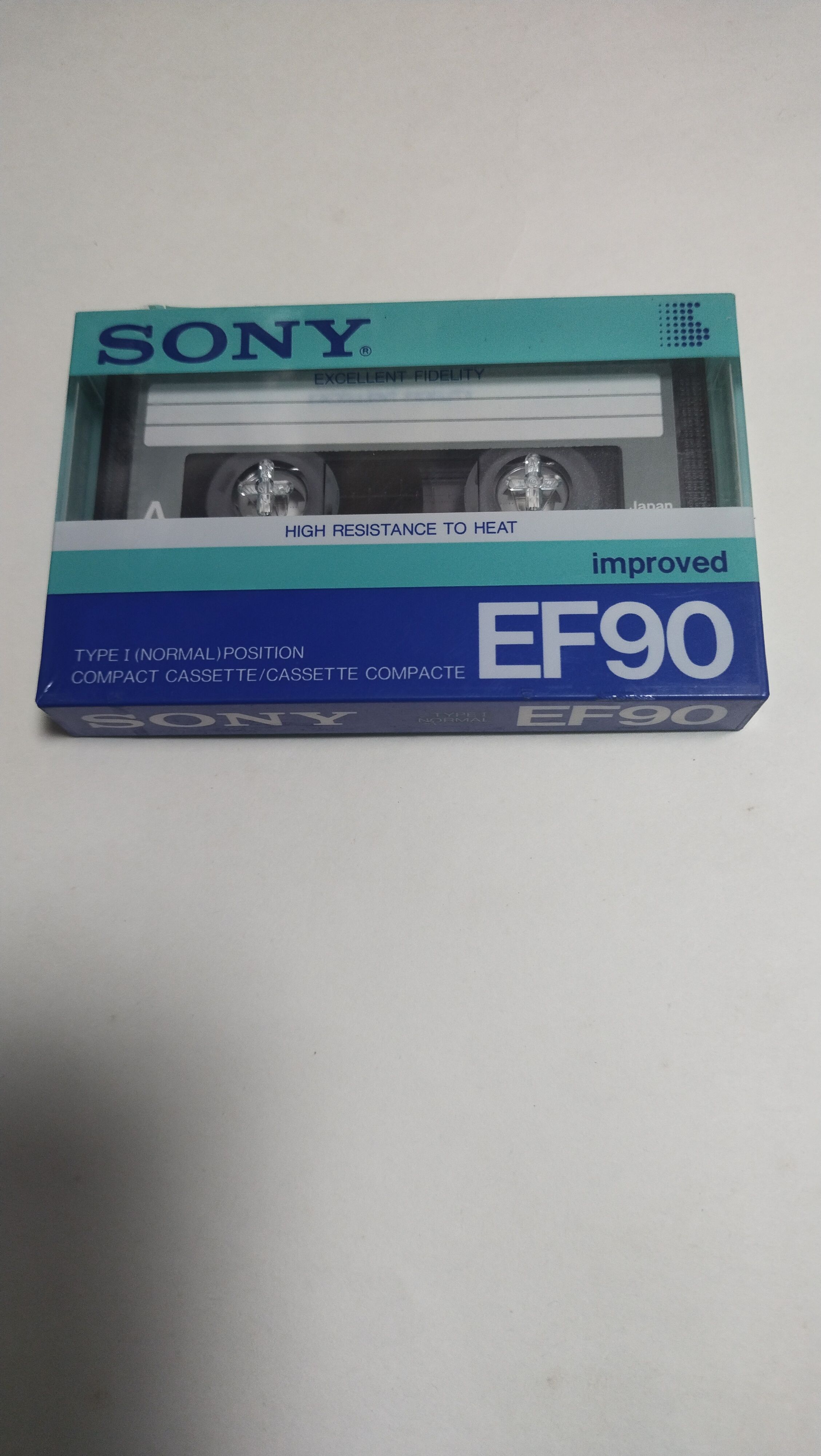 Аудио кассета SONY EF90 да всё верно та самая SONY Made in Japan купить ...