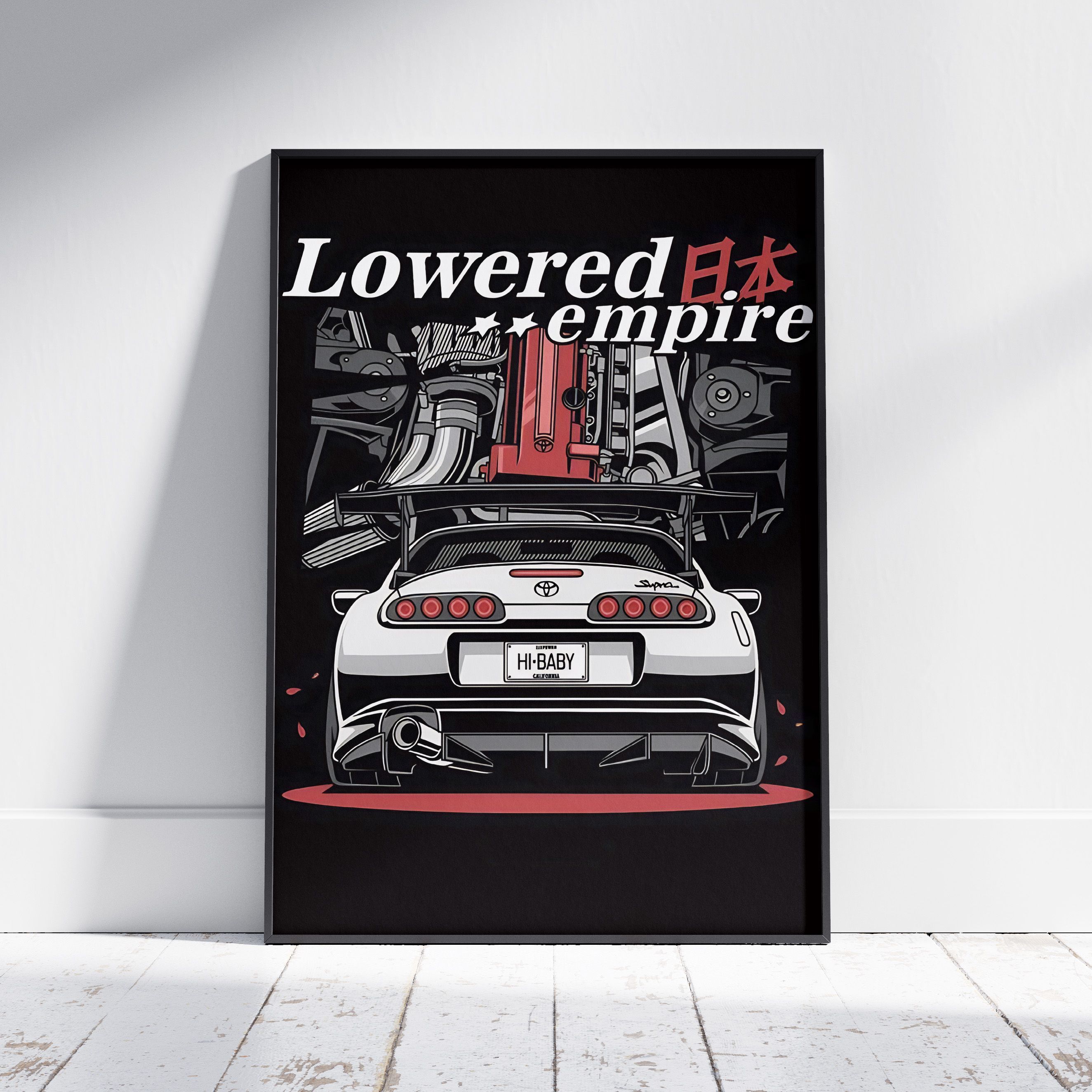 Постер HEAVEN POSTER Люди, Арт Toyota Supra MK4 3, 30 21 купить c ...