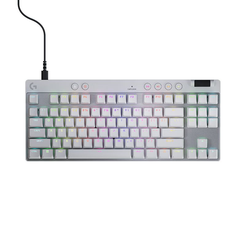 Logitech Игровая клавиатура проводная PRO X TKL RAPID, (Cherry MX Speed ...