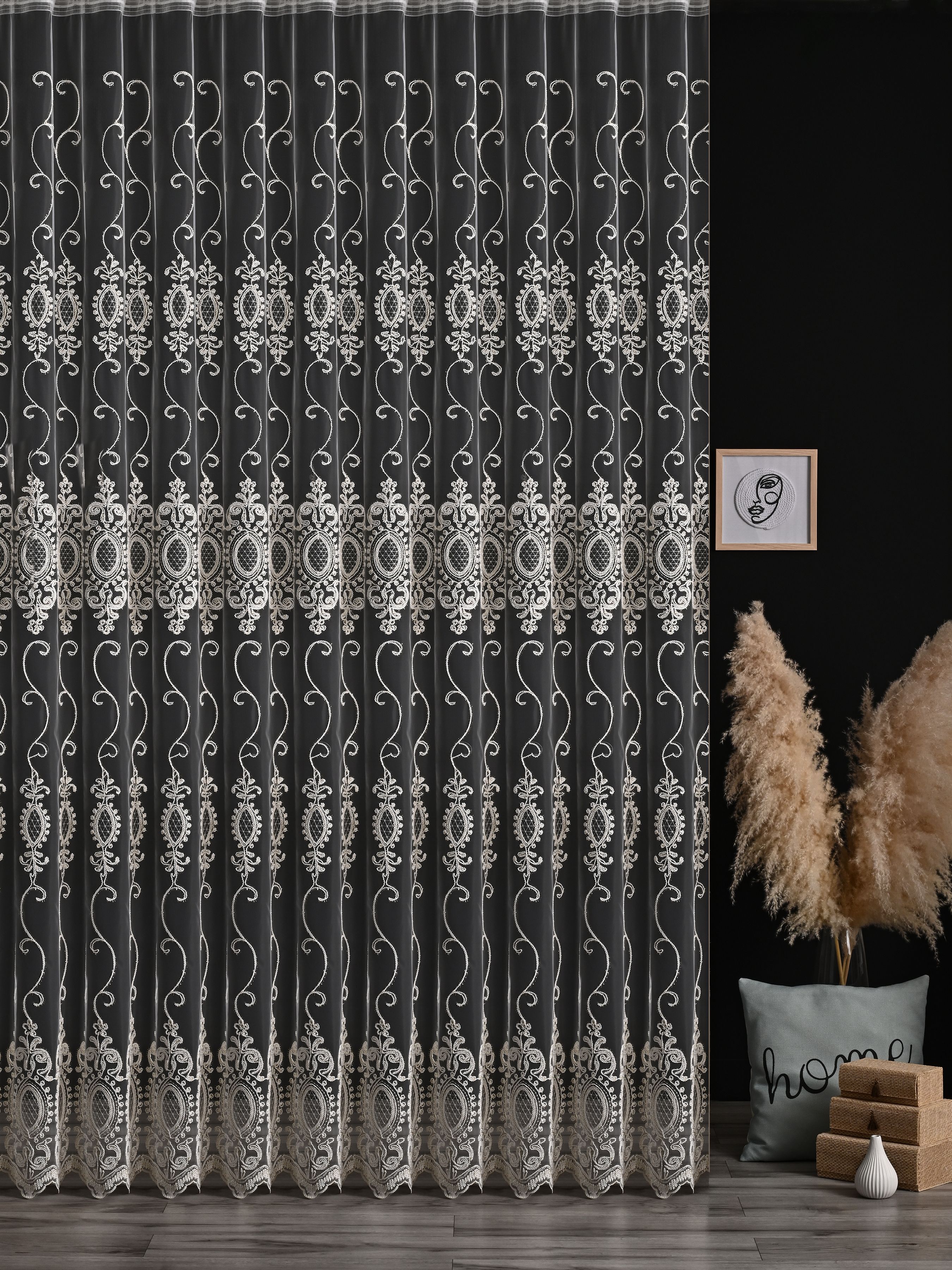 Bibi Tulle Тюль 300x260 см крепление Лента, кремовый купить на OZON по ...