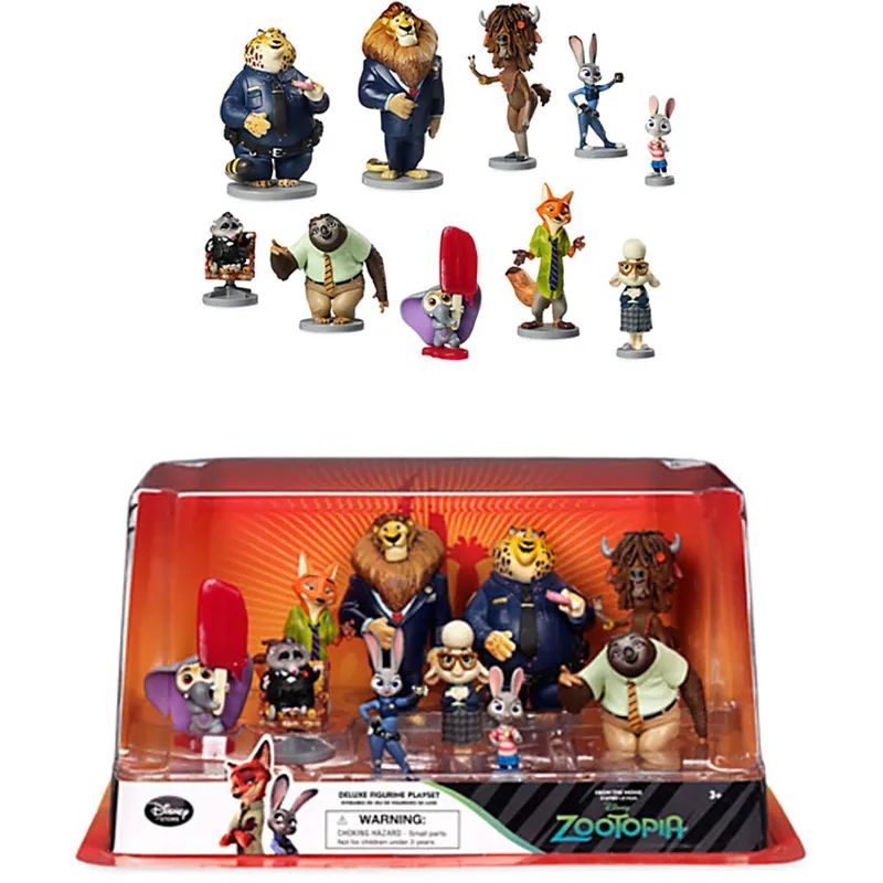 Disney Zootopia Deluxe Figure Play Set / Набор Кукол Сумасшедший ...
