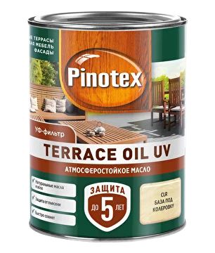 Pinotex Terrace Oil 037 Вишня (0,9 л), Масло для террас и садовой ...