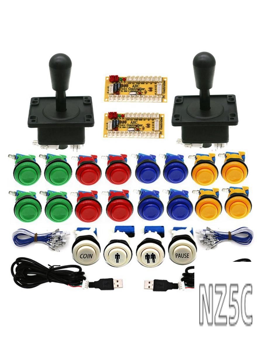 Для Комплекта Arcade Game DIY Kit USB Board Controller ПК И Zero Delay ...